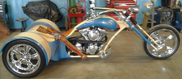 MEADOW CITY CHOPPERS SICK DRAGON TRIKE , ONE OFF BODY - Malibu ...