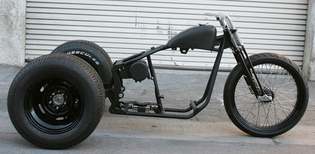 N332 OG DRAG STYLE TRIKE WITH 23 AND FAT BACK TIRES - Malibu Motorcycle ...